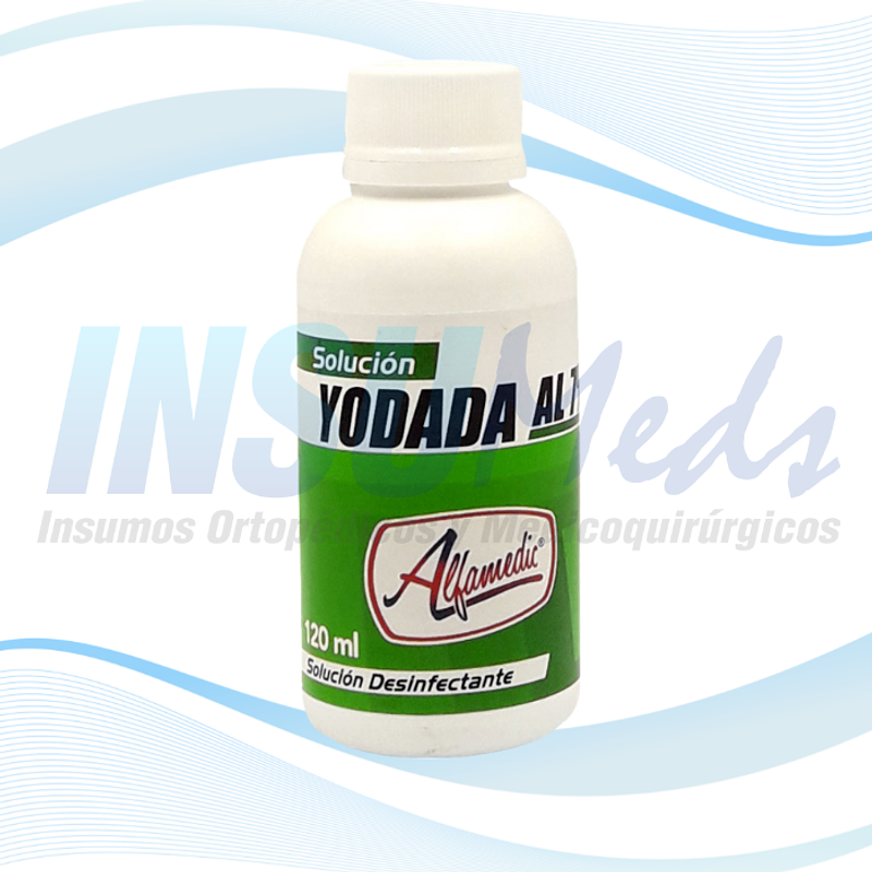 Solución Yodada al 7% x 120 ml